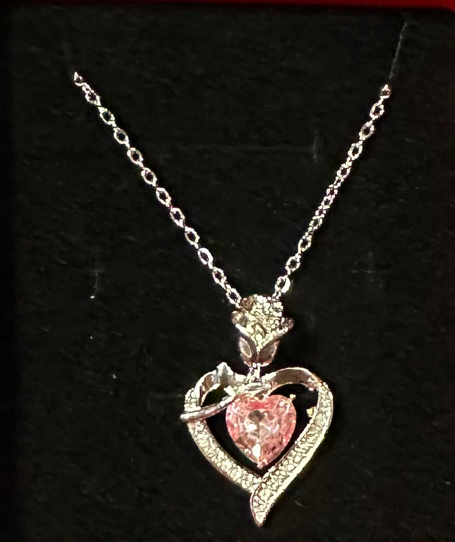 Forever Rose Heart Box with Necklace – Trendie Days