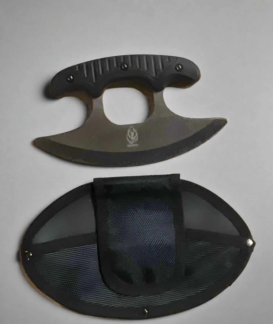 Black Ulu Knife and Sheath – Trendie Days